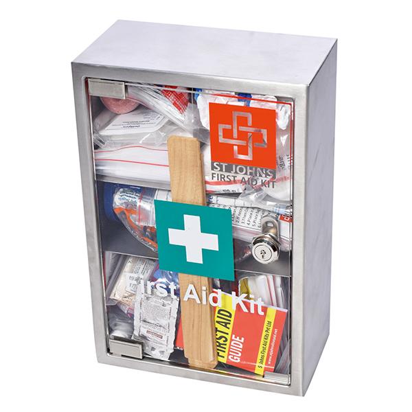 Buy St Johns Industrial First Aid Kit Stainless Steel Box - Small (SJF ...