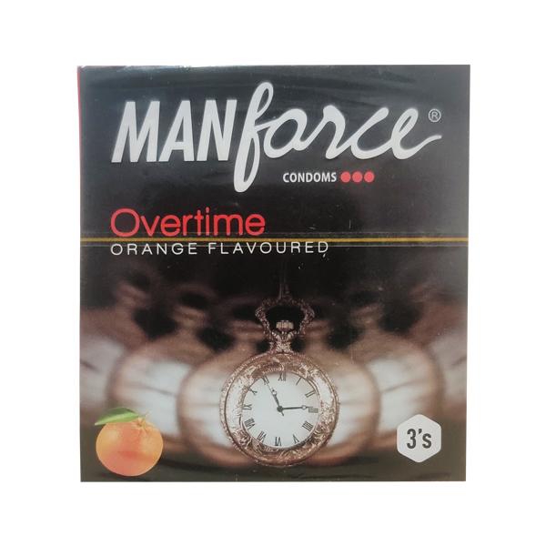 Buy Manforce Overtime Condoms - Orange Flavoured 3's Online at ...