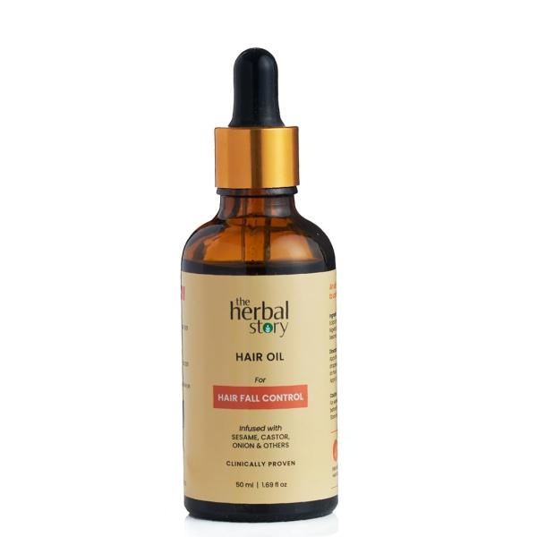 Buy The Herbal Story Hair Fall Control Oil 50 ml Online at Discounted ...