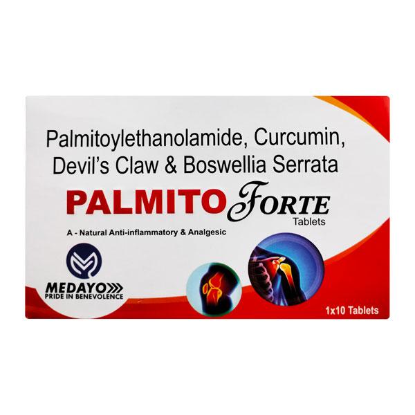 Buy Palmito Forte Tablet 10's Online at Best Price - Pain Relief (Ayush)