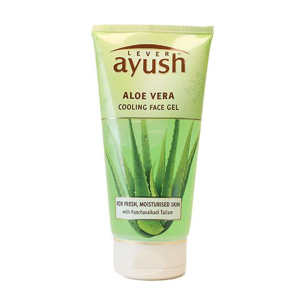 Buy Lever Ayush Cooling Face Gel - Aloe Vera 150 gm Online at Discounted Price | Netmeds
