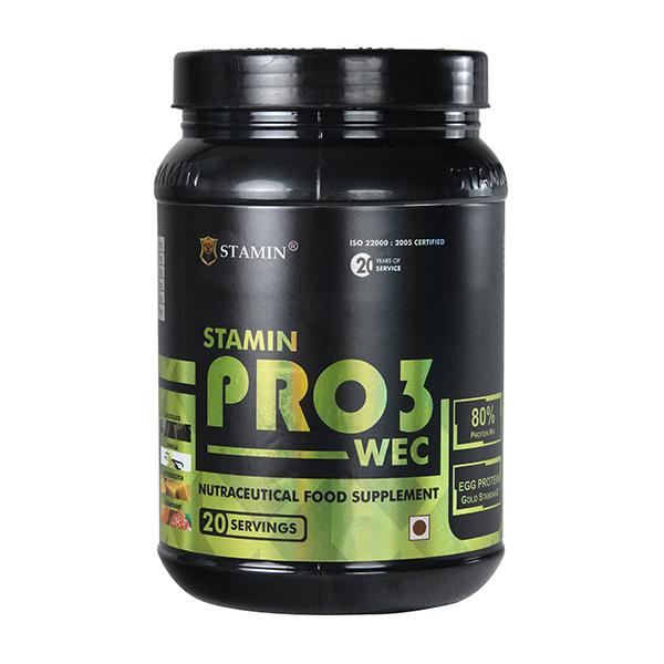 Stamin Pro 3 WEC Protein Mix - Chocolate Flavour 1 kg Online at Best ...