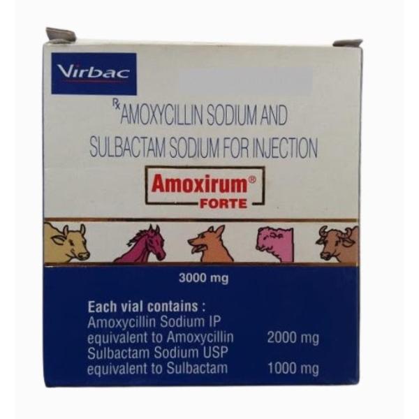 AMOXIRUM FORTE (VET) 3000mg Injection 1's
