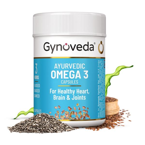 Buy Gynoveda Ayurvedic Omega 3 Capsule 30's Online at Best Price ...