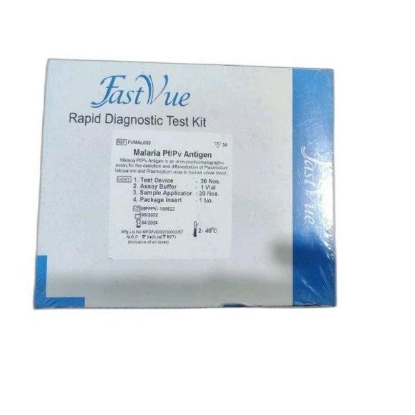 Fastvue Malaria Pf/Pv Antigen Rapid Diagnostic Test Kit (FVMAL030) 30's