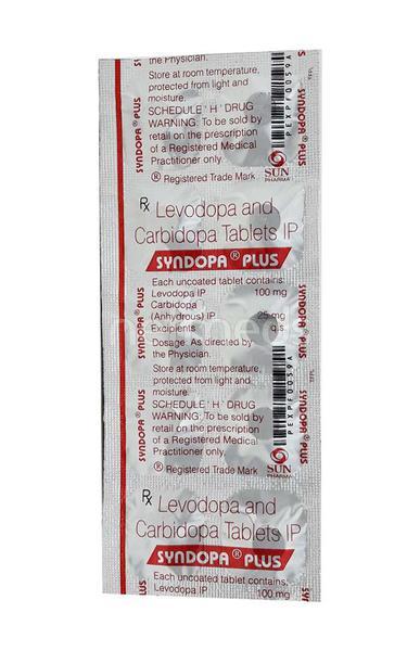 Syndopa Plus Tablet 10'S