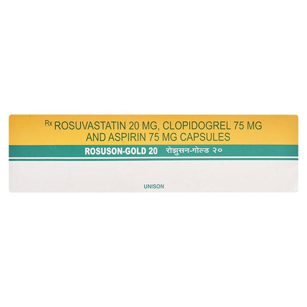 Buy ROSUSON GOLD 20 Capsule 10's Online at Upto 25% OFF | Netmeds