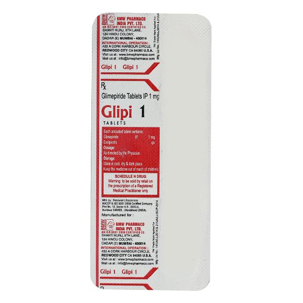 GLIPI 1 Tablet 10's