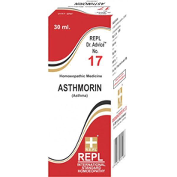 Buy Repl Dr. Advice No.17 Asthmorin Drops 30 ml online at best price-Homeopathy