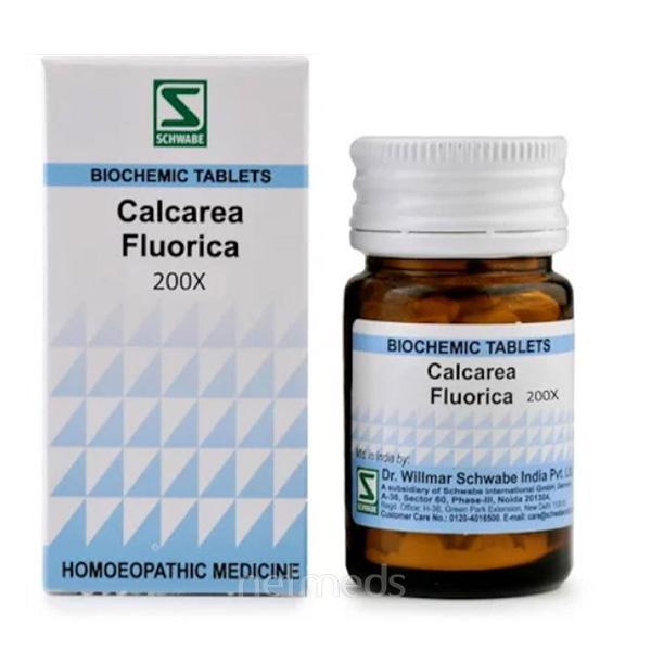 Dr. Willmar Schwabe Calcarea Fluorica 200X Tablet 20 gm online at best ...