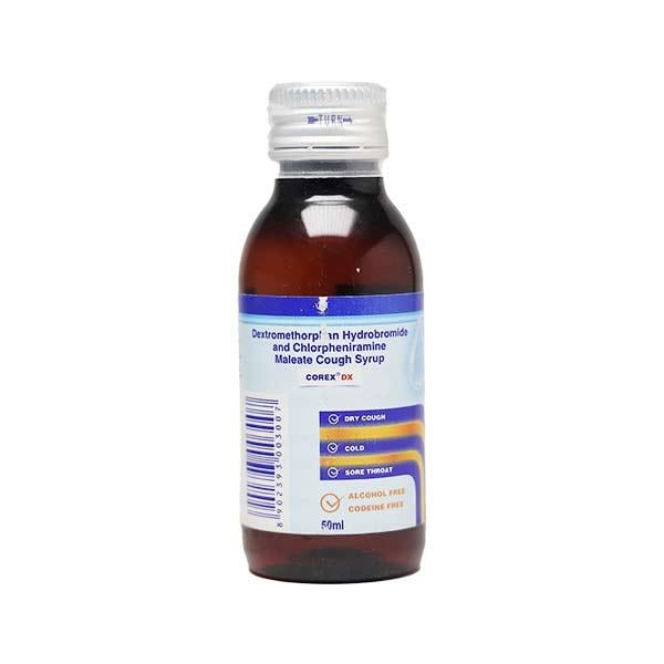 Corex DX Syrup 50ml : Price, Uses, Side Effects | Netmeds