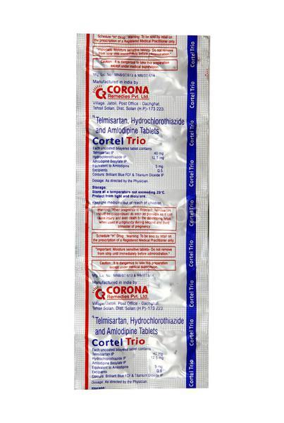 Cortel Trio Tablet 10'S