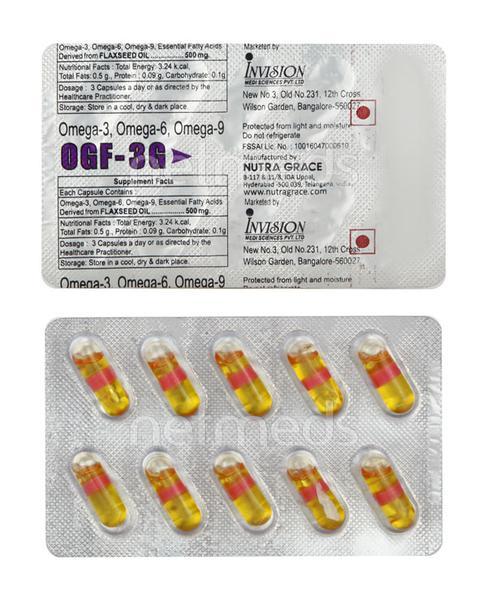 OGF 3G Softgel 10'S : Uses, Side Effects, Price | Netmeds