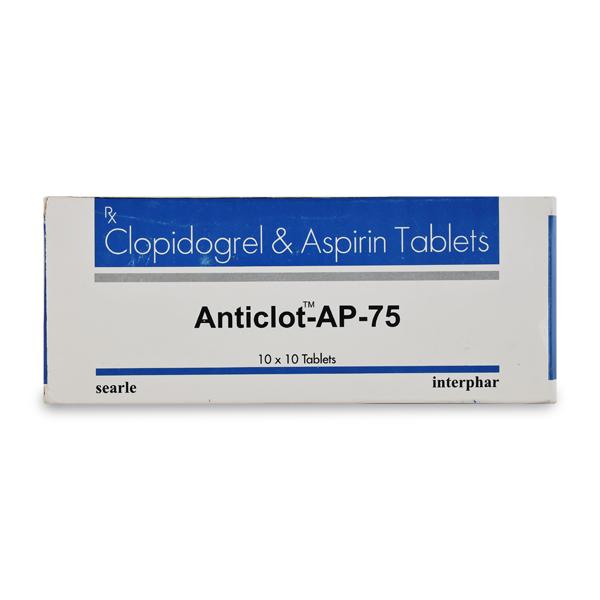 ANTICLOT AP 75 Tablet 10's