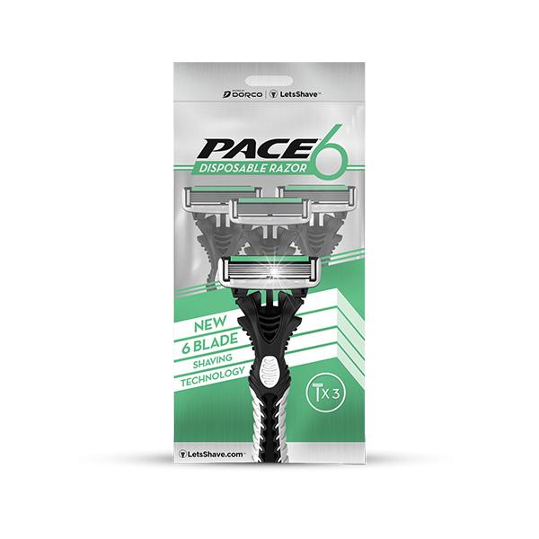 Buy LetsShave Pace 6 Disposable Razor - Men 3's Online at Discounted ...