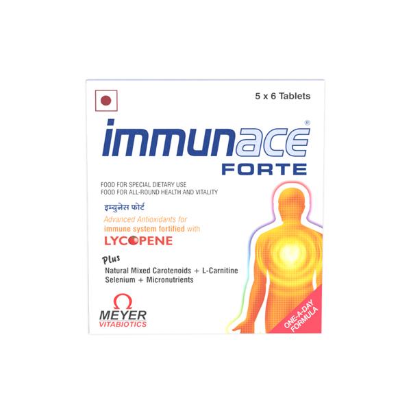 Buy Immunace Forte Tablet 30's for Enhanced Immune Support - Buy Online ...