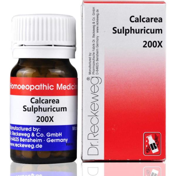 Dr. Reckeweg Calcarea Sulphurica 200X Tablet 25 gm online at best price ...