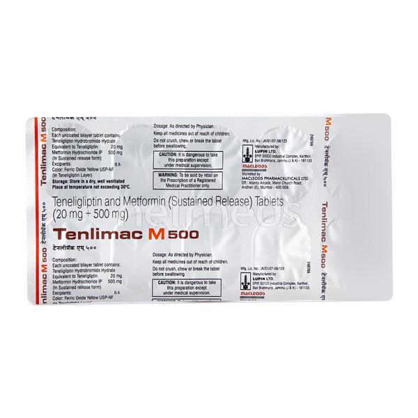 Tenlimac M 500 Tablet 10'S