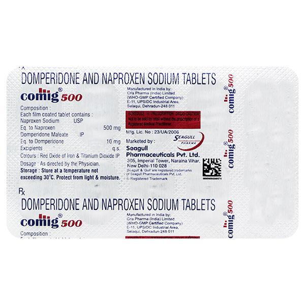 COMIG 500mg Tablet 10's