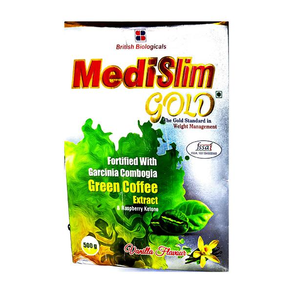Buy Medislim Gold Vanilla Powder 500 gm Online at Discounted Price ...