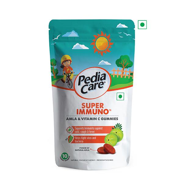 Buy PediaCare Super Immuno Gummies - Amla & Vitamin C 10's Online at ...