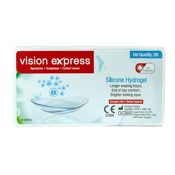 VX Silicon Hydrogel Monthly (3 Lens) -1 3's Online at Best Price - Eyewear