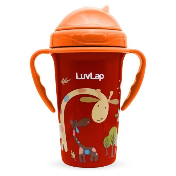 Buy LuvLap Tiny Giffy Sipper - Orange 300 ml Online at Best Price ...