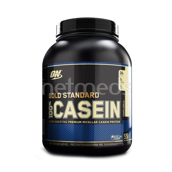 Optimum Nutrition (On) 100% Casein Protein Creamy Vanilla 4Lb
