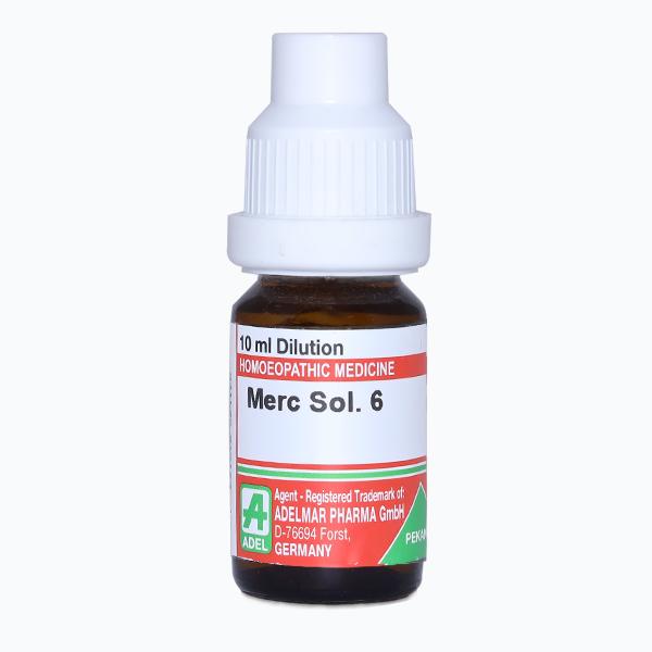 Adel Merc Sol 6 Liquid 10 ml online at best price-Homeopathy
