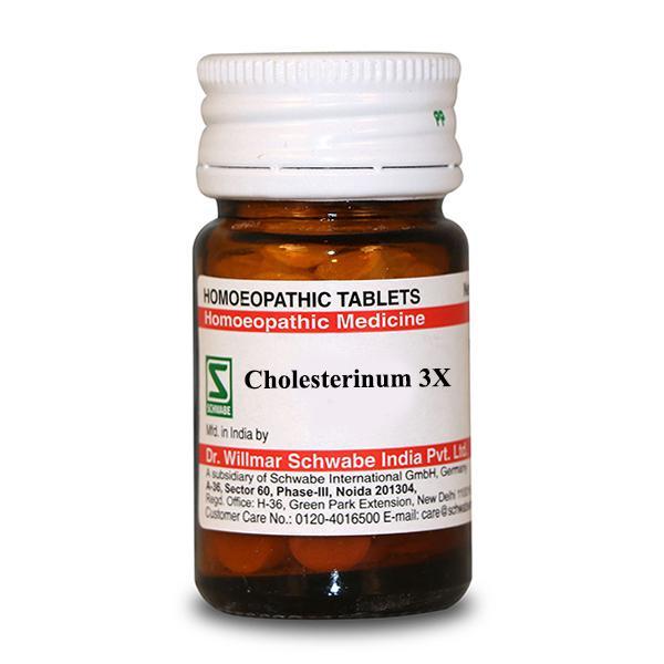 Buy Dr.Willmar Schwabe Cholesterinum 3X Tablet 20 gm Online at ...