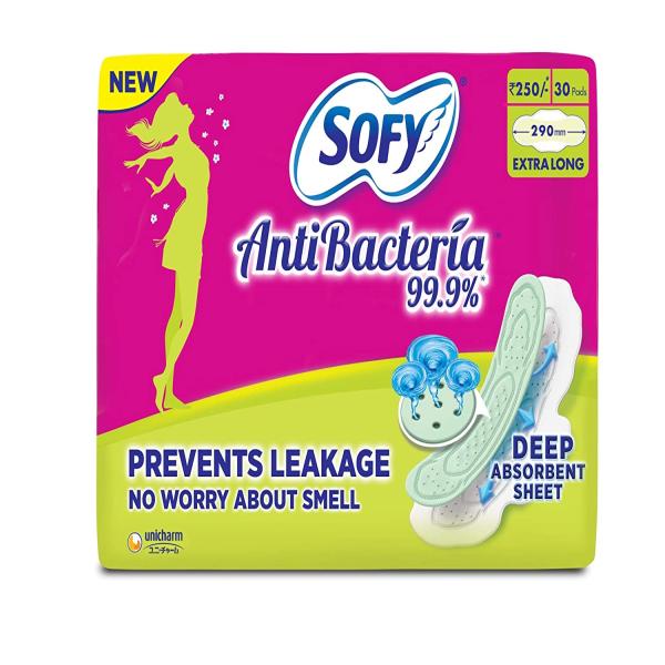 Buy Sofy Antibacteria Pads (XL) 30's Online at Discounted Price | Netmeds