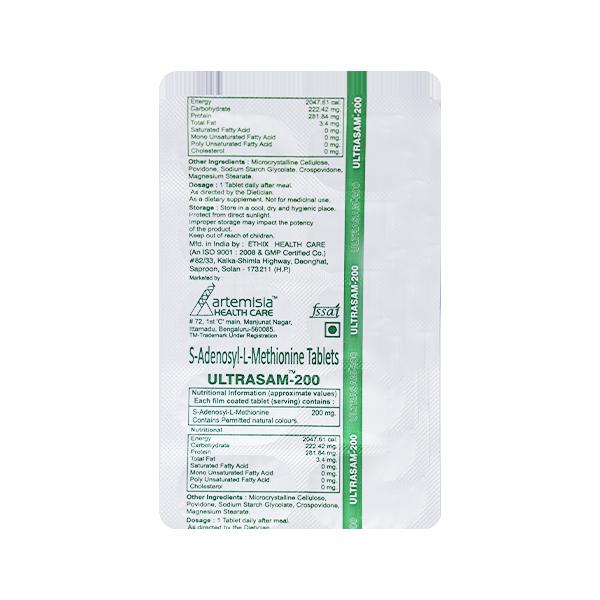 Buy ULTRASAM 200 Tablet 10's Online at Upto 25% OFF | Netmeds