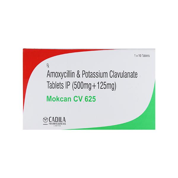 Buy MOKCAN CV 625 Tablet 10's Online at Upto 25% OFF | Netmeds